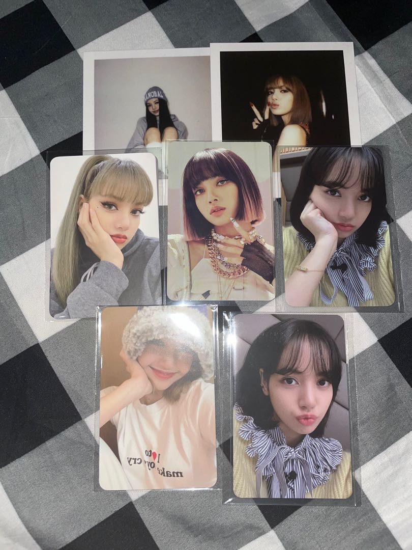 Lisa Ice cream 4+1 pb photocard set blackpink, Hobbies & Toys ...