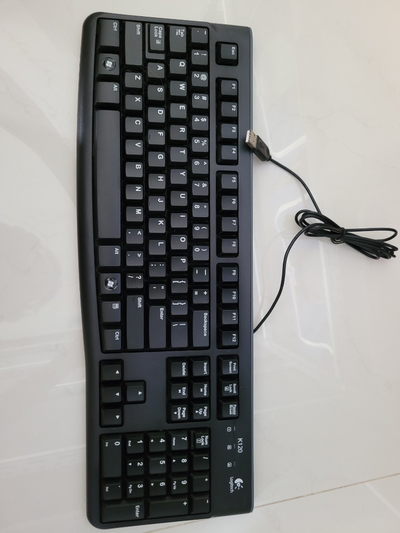 Logitech full keyboard, Computers & Tech, Parts & Accessories, Computer ...