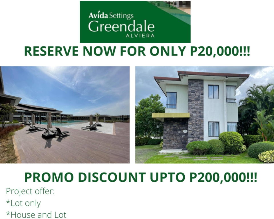 Lot for Sale in Avida Settings Greendale in Alviera Porac Pampanga near ...