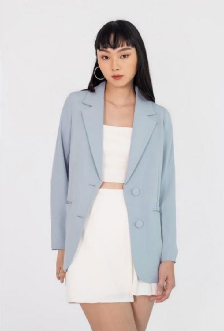 Lovet girl boss blazer, Women's Fashion, Coats, Jackets and Outerwear ...