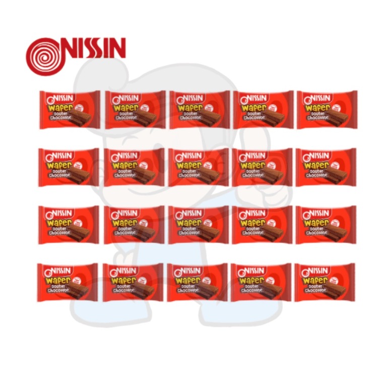 Monde Nissin Wafer Double Choco (20 x 55g), Food & Drinks, Local Eats ...