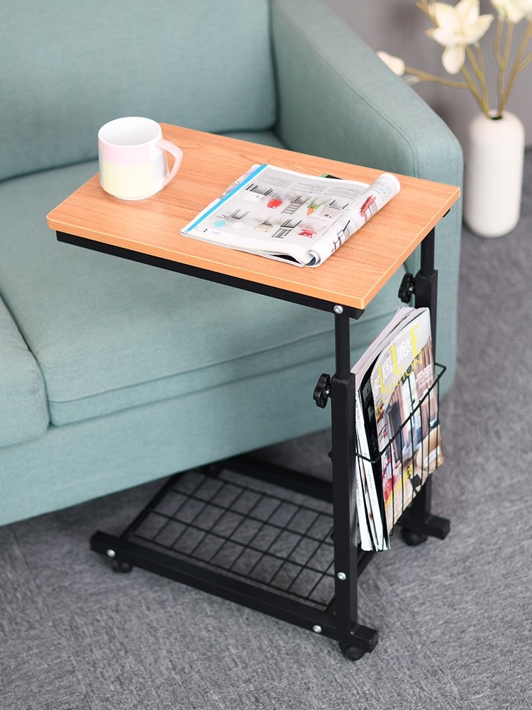 Moveable table (4 wheels, height adjustable), Furniture & Home Living ...