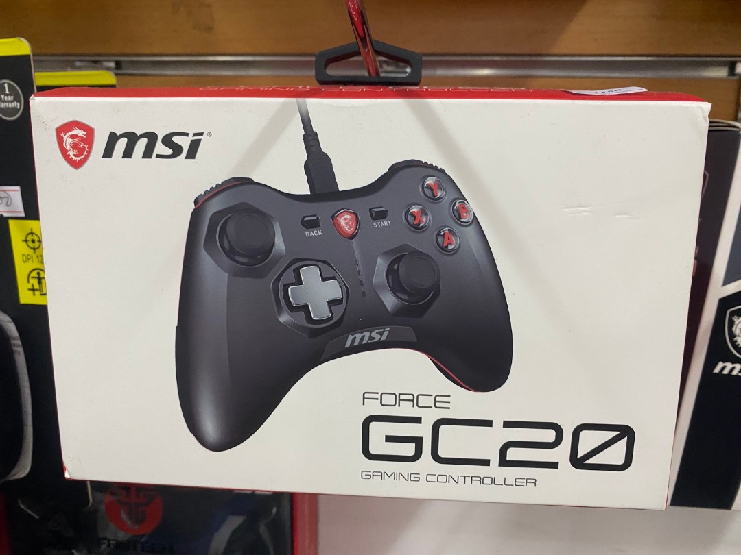 MSI CONTROLLER GC20, Video Gaming, Gaming Accessories, Controllers on ...