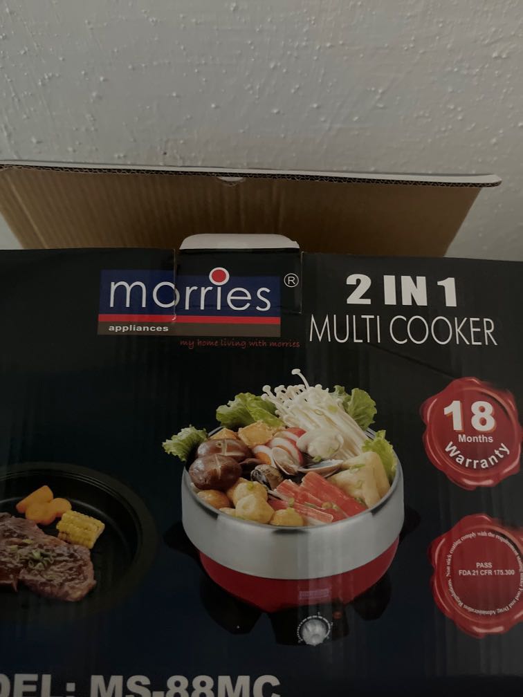 Multicooker just use once only, TV & Home Appliances, Kitchen ...