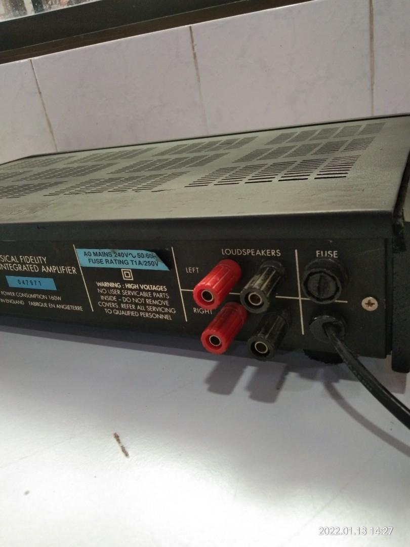 Musical Fidelity Tempest amplifier, Hobbies & Toys, Music & Media ...