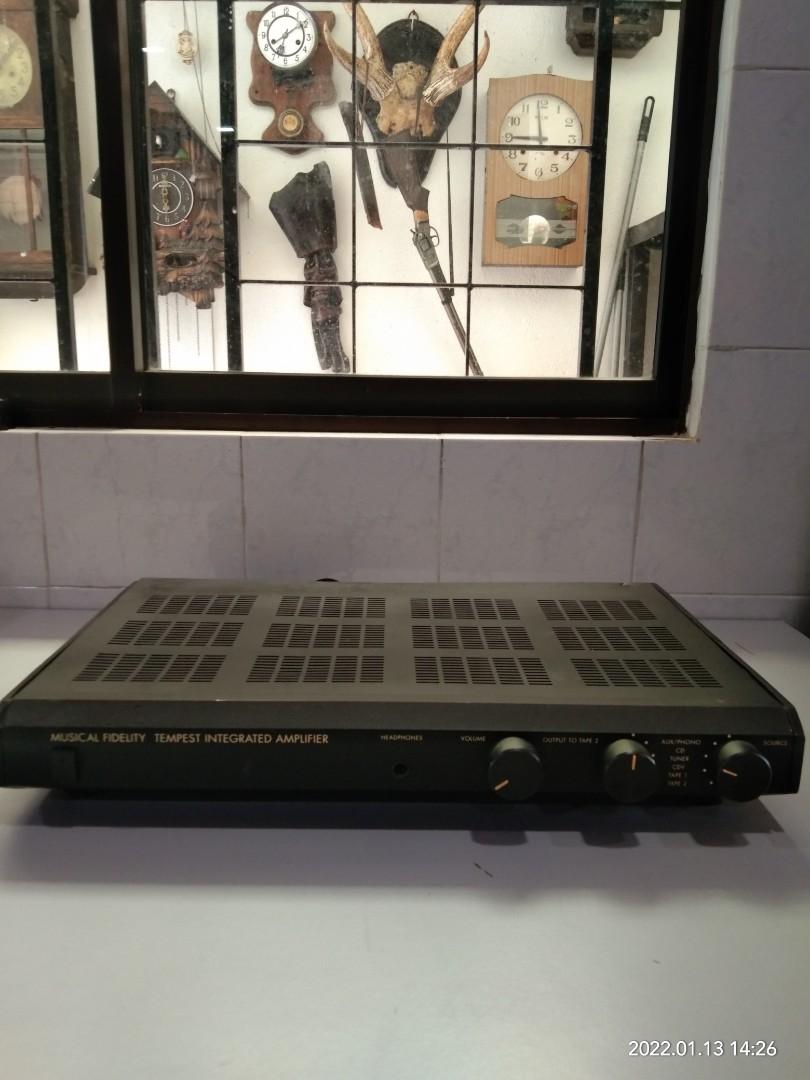 Musical Fidelity Tempest amplifier, Hobbies & Toys, Music & Media ...