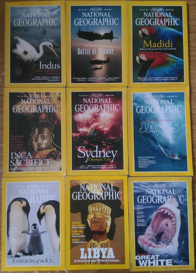 National Geographic Magazines, Hobbies & Toys, Books & Magazines ...