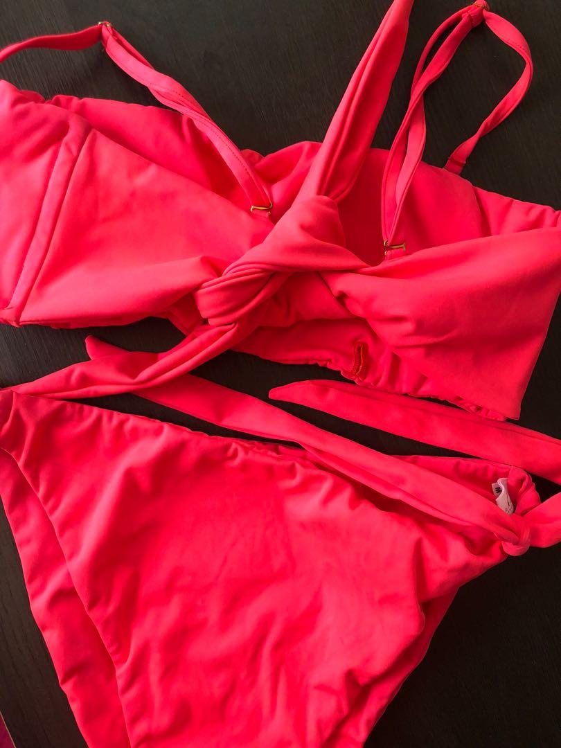 Nekid neon pink bikini, Women's Fashion, Swimwear, Bikinis & Swimsuits ...