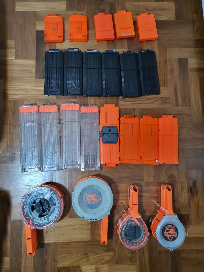 Nerf Magazines, Hobbies & Toys, Toys & Games on Carousell