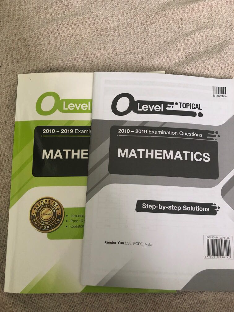 O Level Emath Topical TYS, Hobbies & Toys, Books & Magazines ...