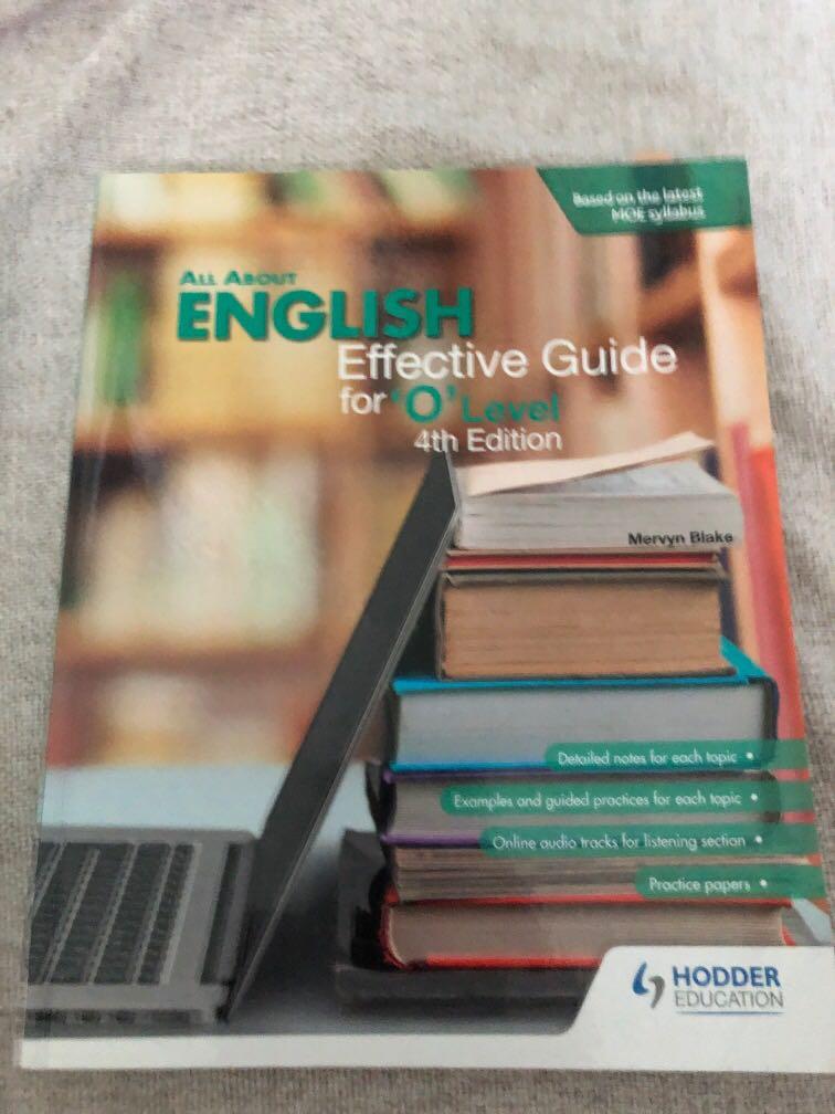 O Level English Effective Guide, Hobbies & Toys, Books & Magazines ...