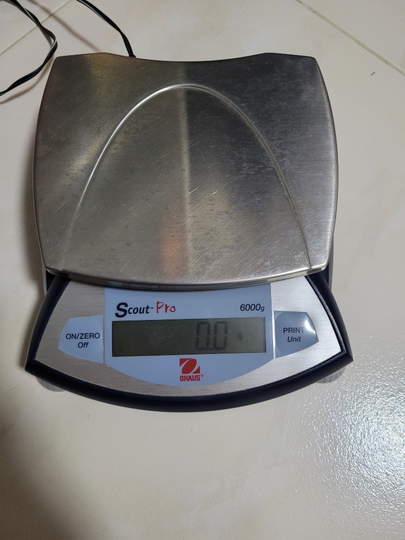 OHAUS Portable Balance / Weighing Scale- Scout-Pro (SP6000), Everything ...