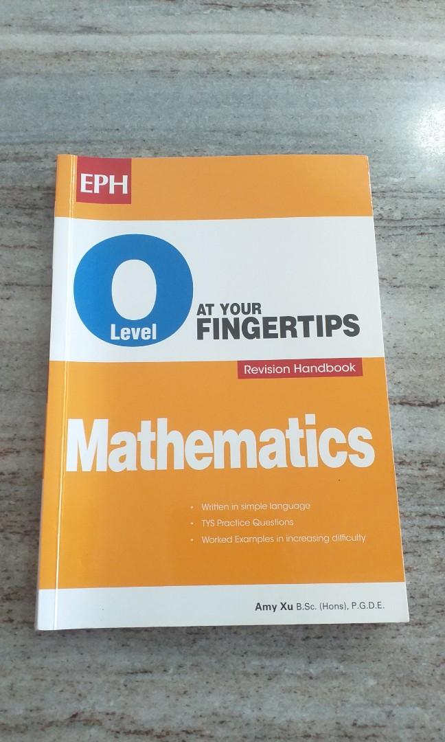 Olevel Math at your fingertips revision handbook, Hobbies & Toys, Books ...