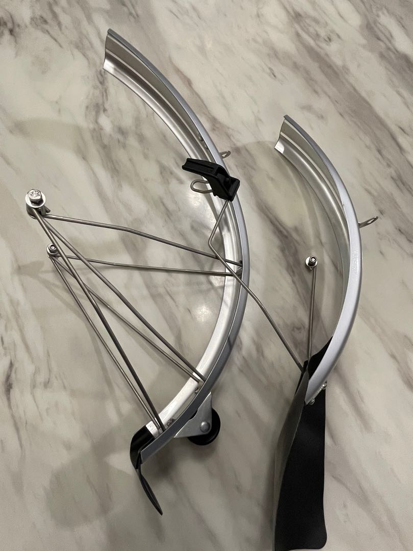 Original Brompton Fender - Superlight Titanium stay, Sports Equipment ...