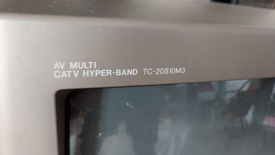 Panasonic 20inch CRT TV, TV & Home Appliances, TV & Entertainment, TV ...