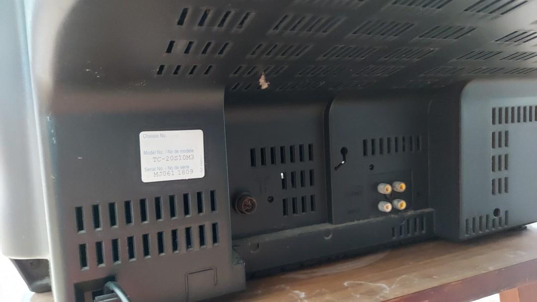 Panasonic 20inch CRT TV, TV & Home Appliances, TV & Entertainment, TV ...