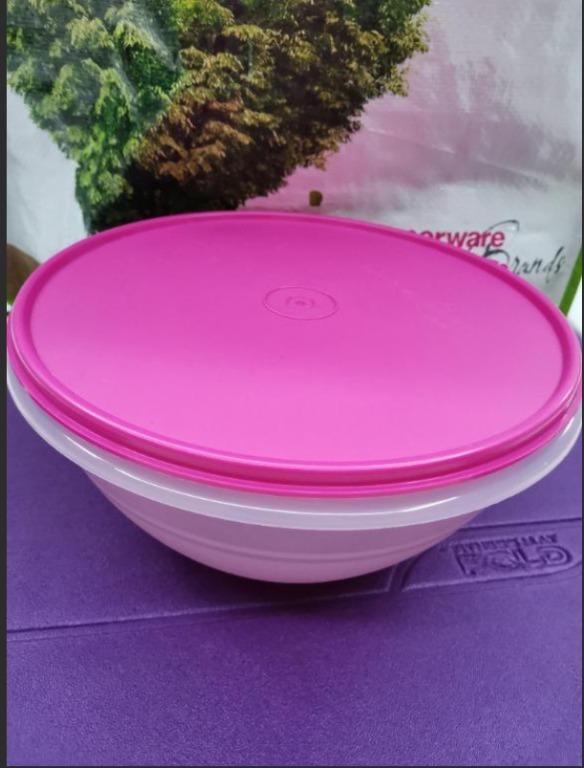 Pink Round Container - Tupperware, Furniture & Home Living, Kitchenware ...