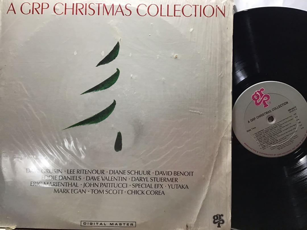 LP GRP Christmas Collection - Dave Grusin Lee Ritenour Diane Schuur OOP ...