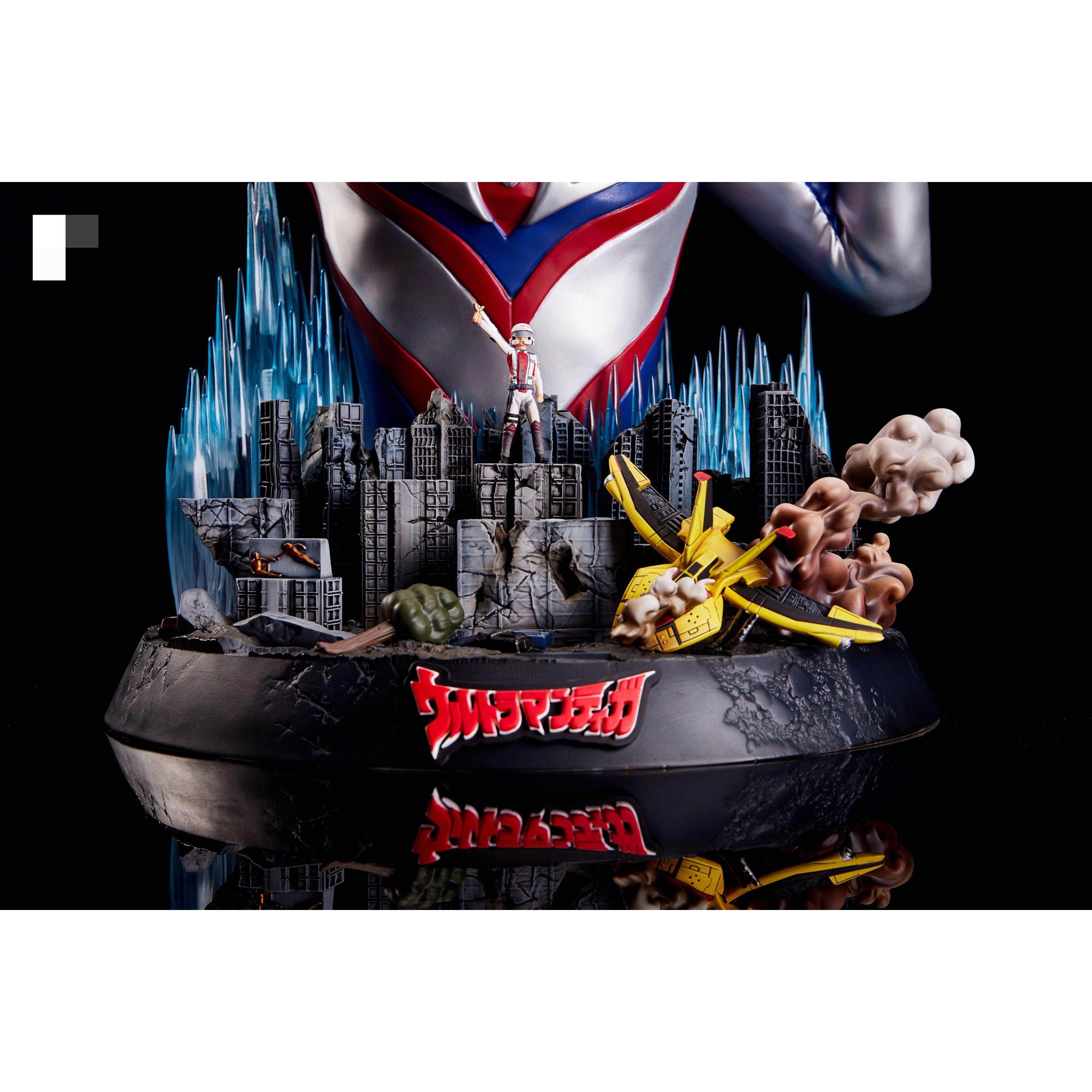 PO: Ultraman Tiga Rising Pose Statue, Hobbies & Toys, Toys & Games on ...