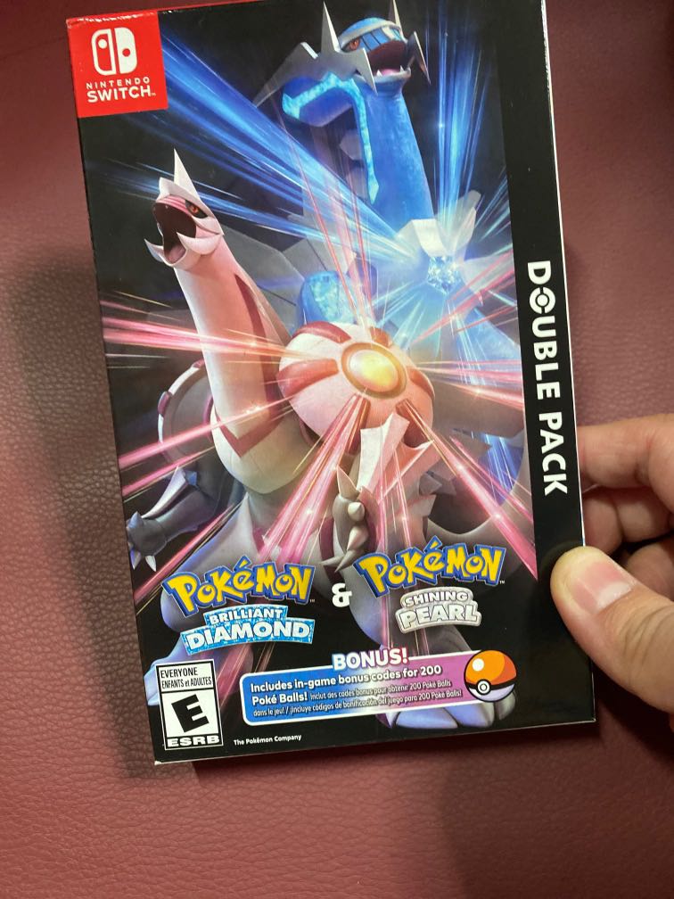 Pokemon Diamond Pearl double pack, Video Gaming, Video Games, Nintendo ...