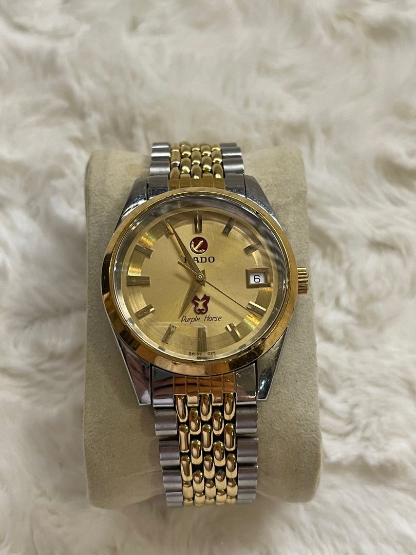 Rado Purple Horse Automatic Watch, Luxury, Watches on Carousell