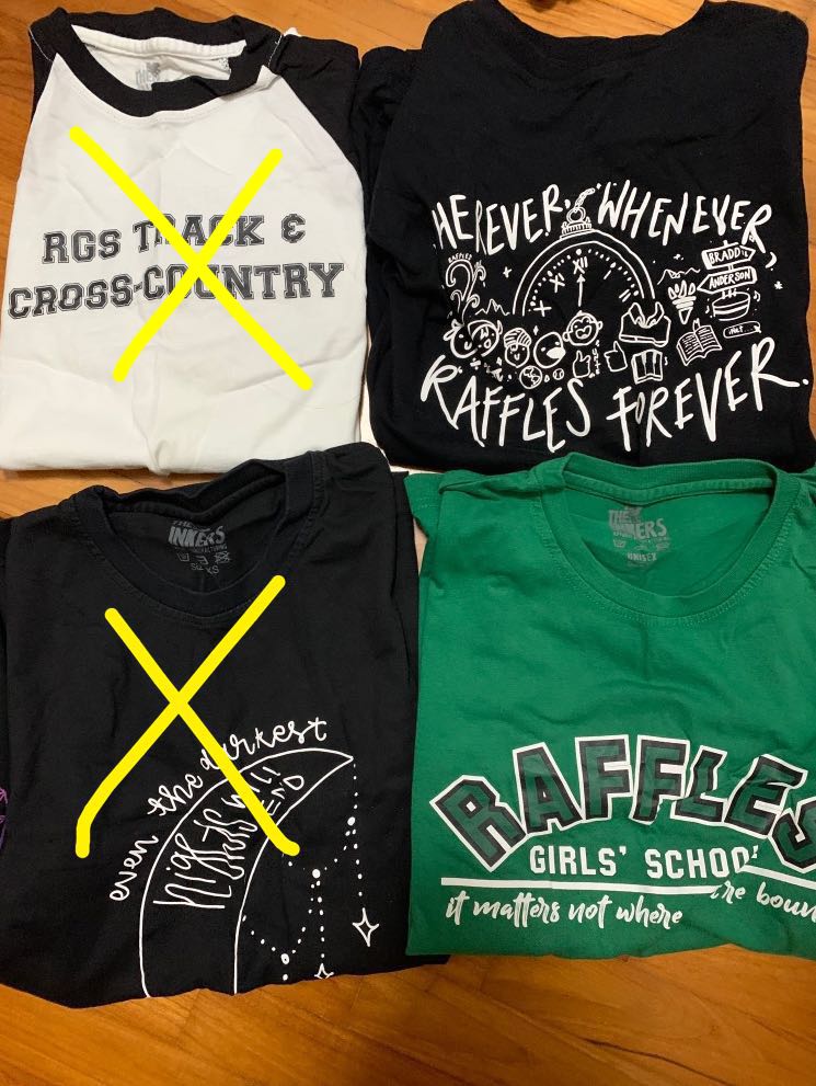 raffles school shirts, Women's Fashion, Tops, Shirts on Carousell