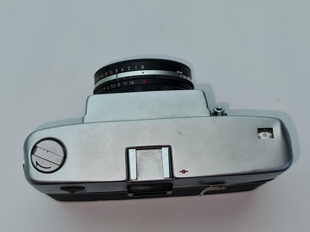 Rare Nikkorex Auto 35 fixed lens SLR, Photography, Cameras on Carousell