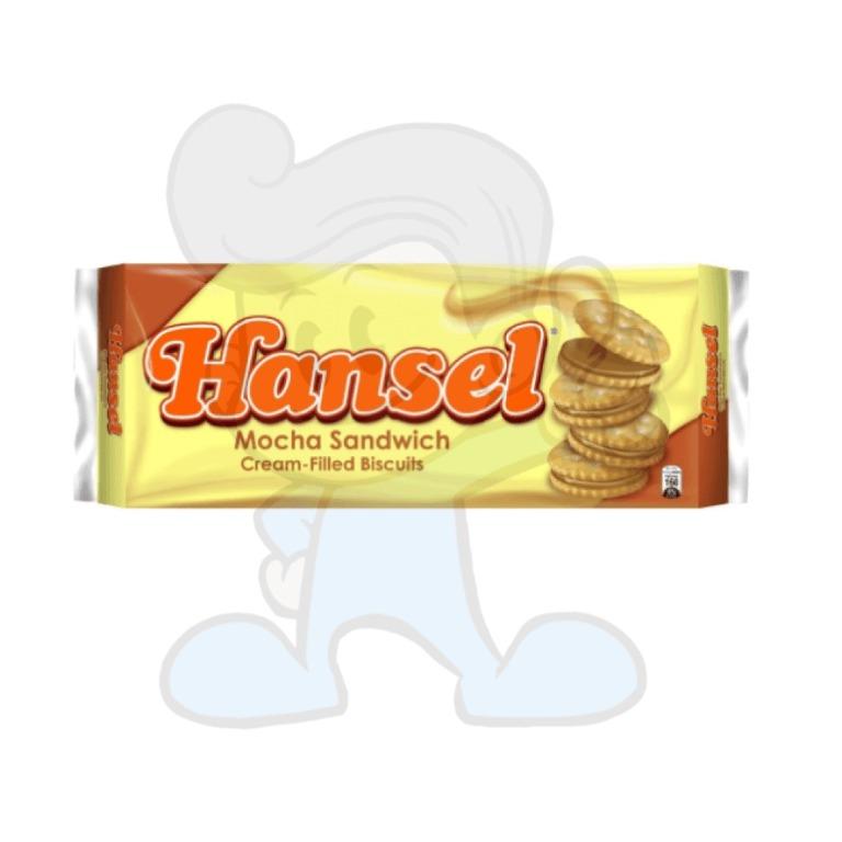 Rebisco Hansel Mocha Sandwich Cream Filled Biscuits, Pack of 4 (40 x ...