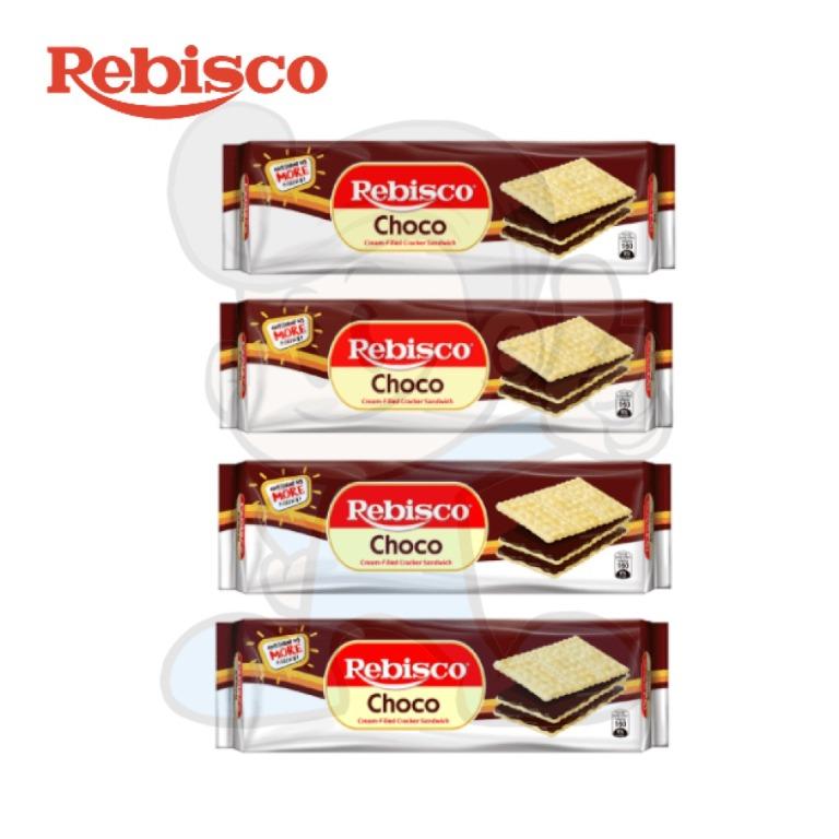 Rebisco Sandwich Chocolate, Pack of 4 (40 x 32g), Food & Drinks, Local ...