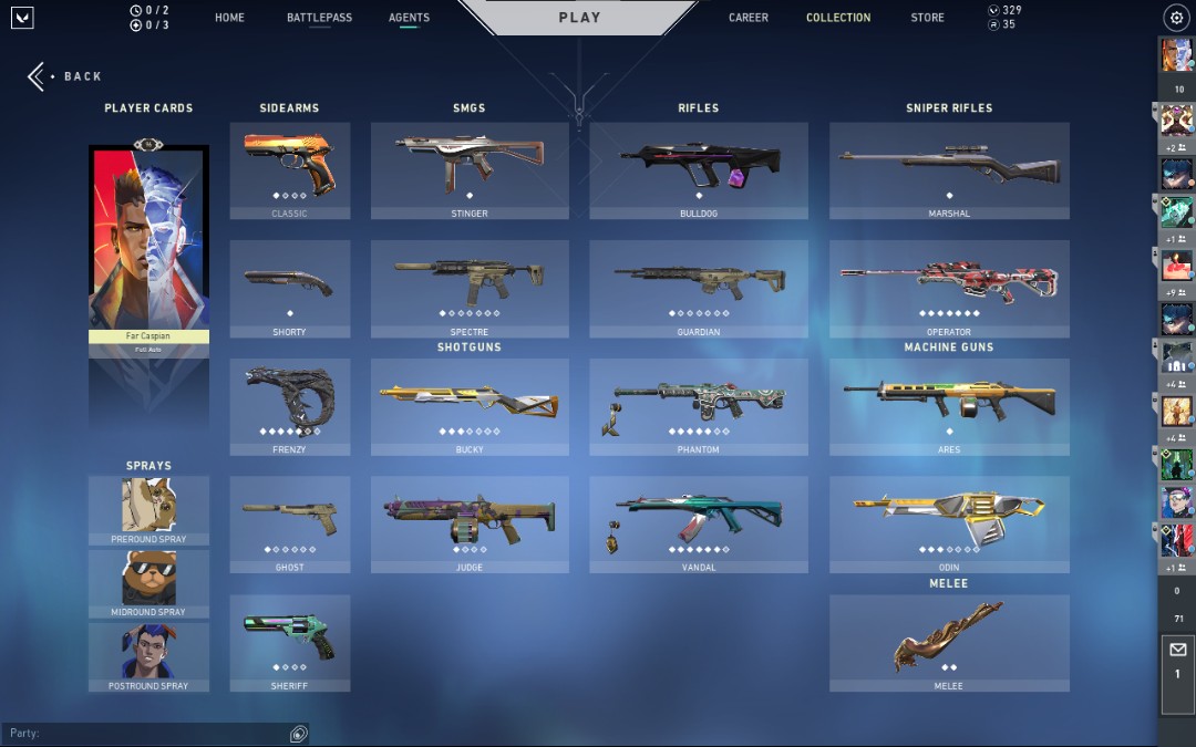 Recon Prime Bundle Valorant Account Stacked, Video Gaming, Gaming ...