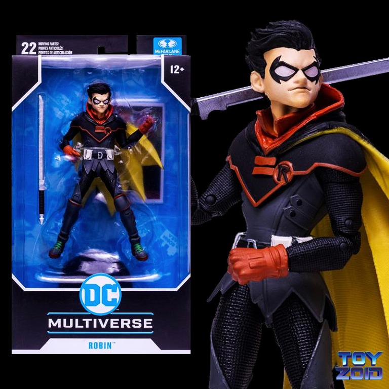 Robin Damian Wayne Infinite Frontier DC Multiverse, Hobbies & Toys ...