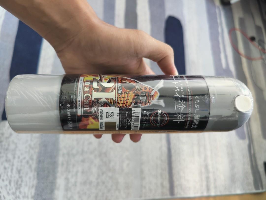 Samurai Grey Primer 2k, Motorcycles, Motorcycle Accessories on Carousell