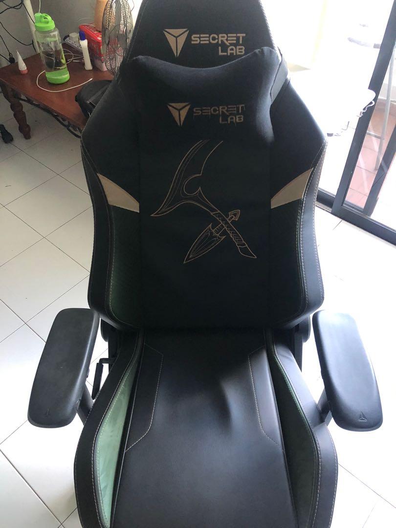 Secret lab Omega gaming chair Akali Version, Computers & Tech, Parts ...