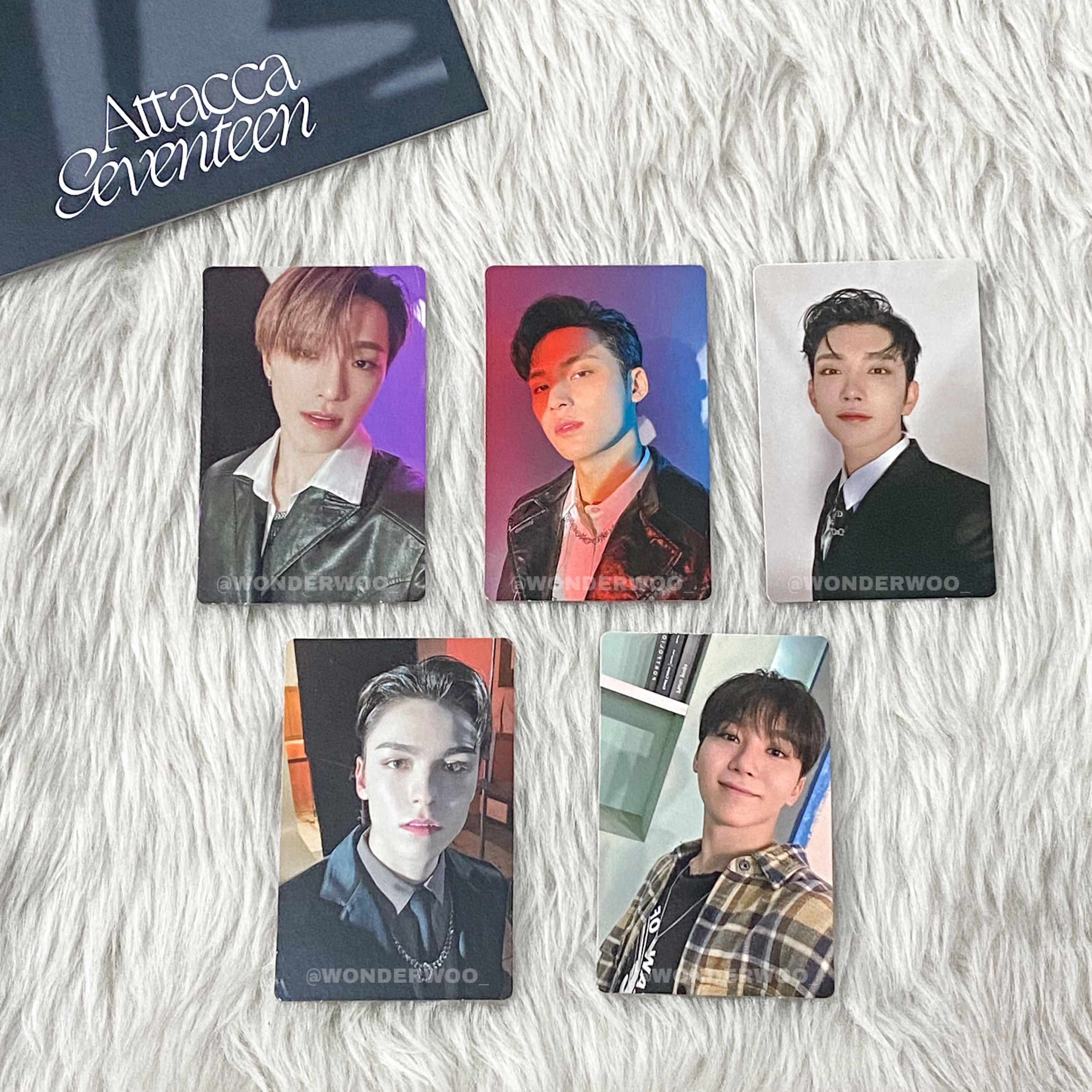 Seventeen Attacca Carat Ver Selfie PC - Joshua, Mingyu, Seungkwan ...