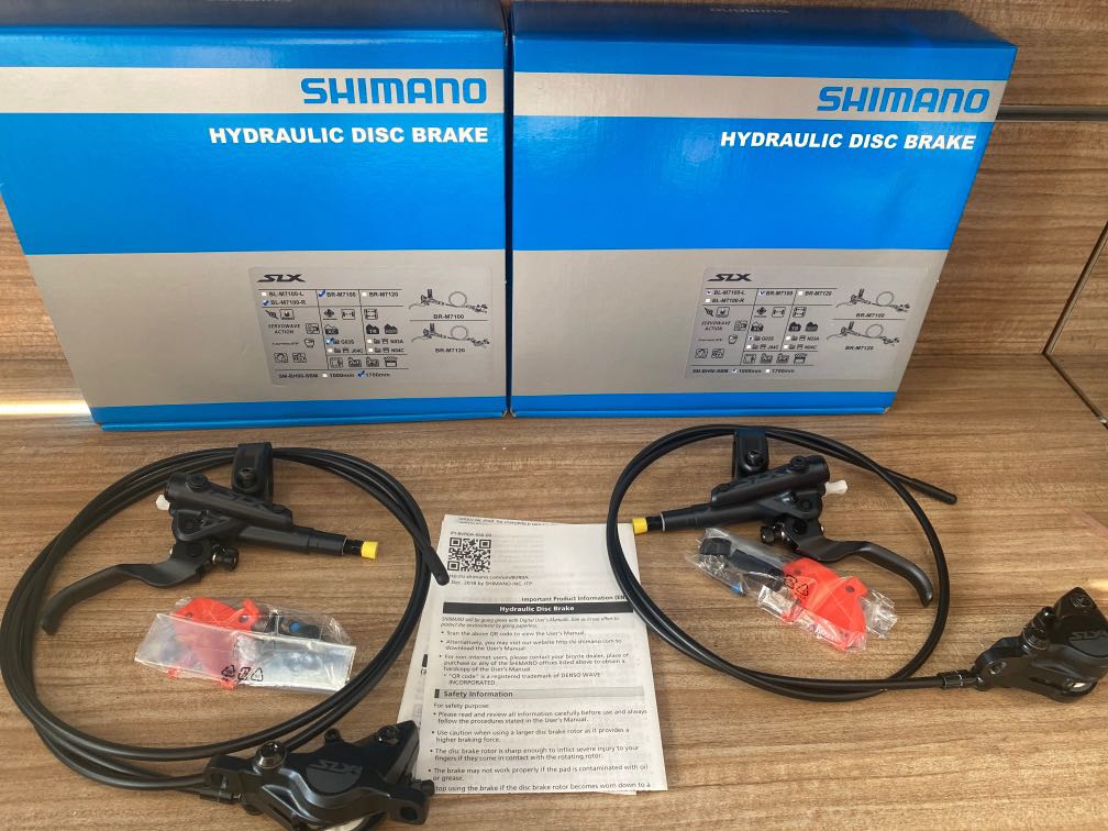Shimano SLX Hydraulic Brake set system, Sports Equipment, Bicycles ...