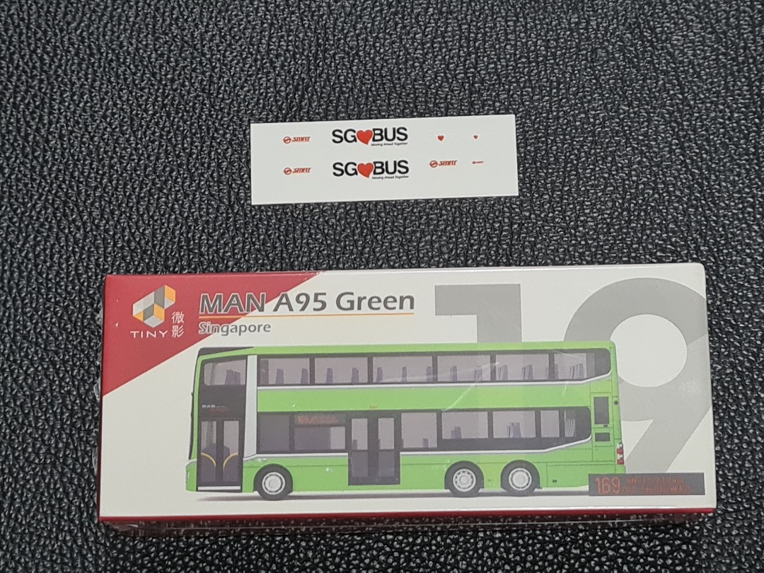 Singapore Bus model, Hobbies & Toys, Toys & Games on Carousell