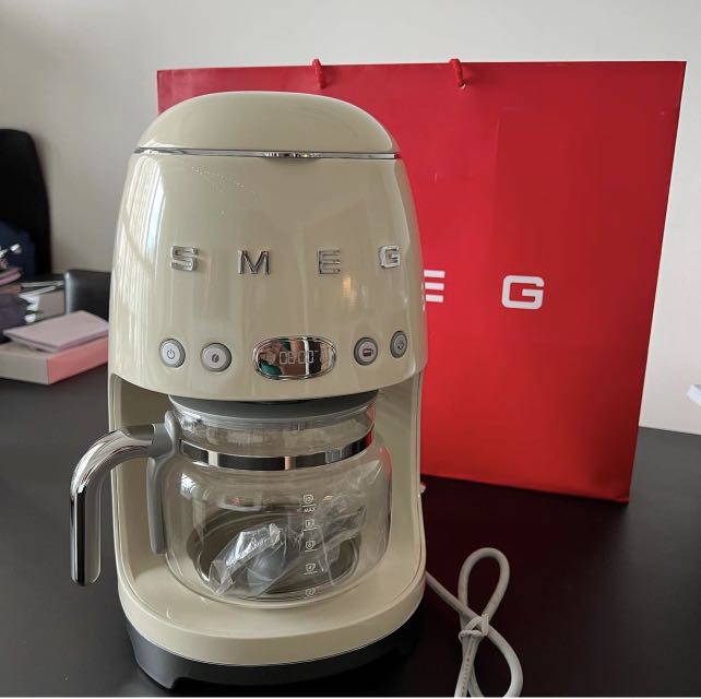 Smeg Coffee Maker - Beige, Furniture & Home Living, Kitchenware ...