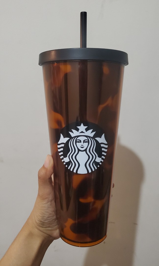 Starbucks Tortoise Shell Venti, Furniture & Home Living, Kitchenware ...