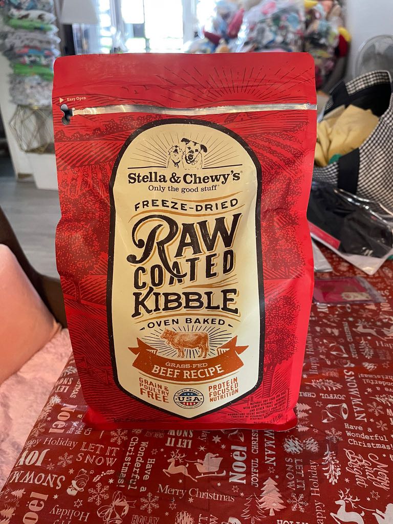 Stella & Chewy's freeze dried raw coated kibble (BEEF), Pet Supplies ...