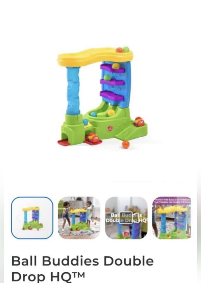 step 2 ball buddies double drop , Hobbies & Toys, Toys & Games on Carousell