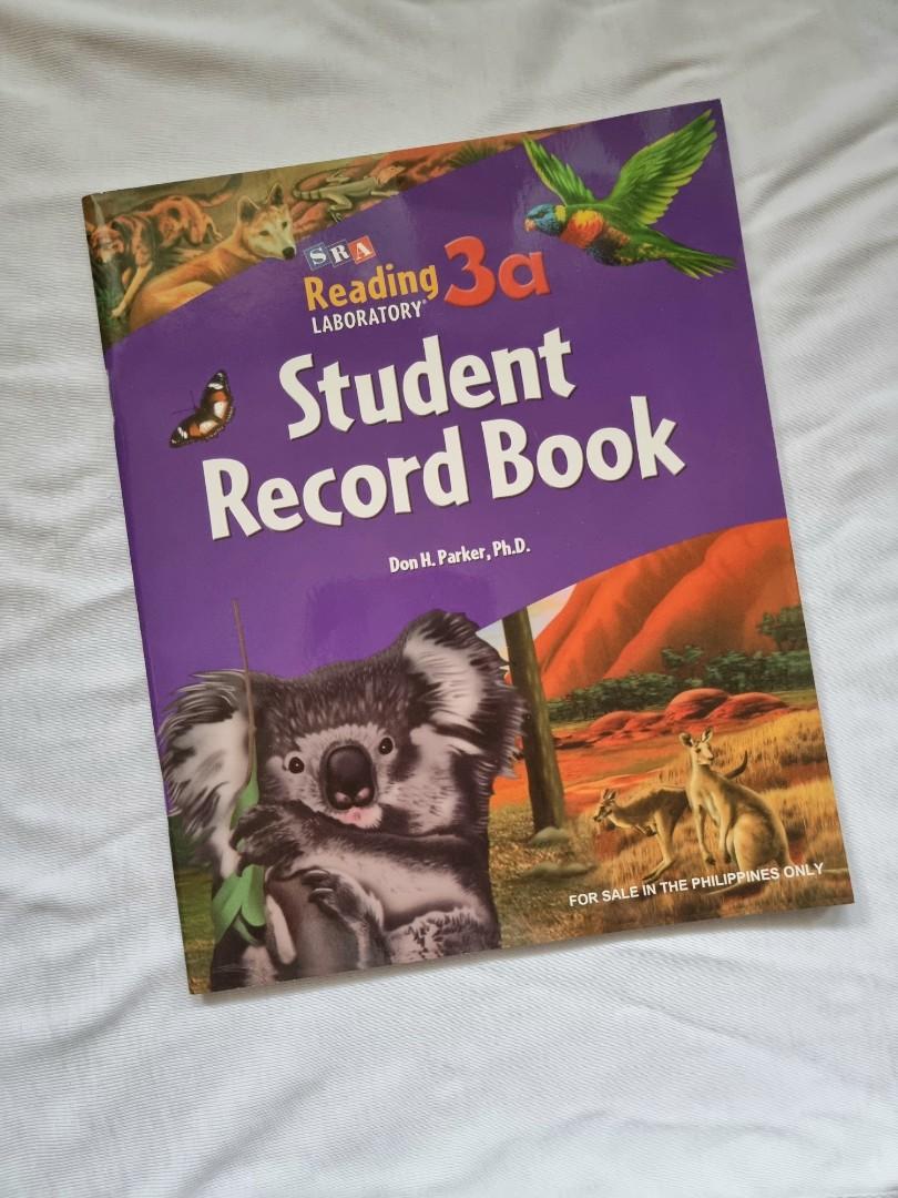 Student Record Book 3A SRA Reading Laboratory, Hobbies & Toys, Books ...