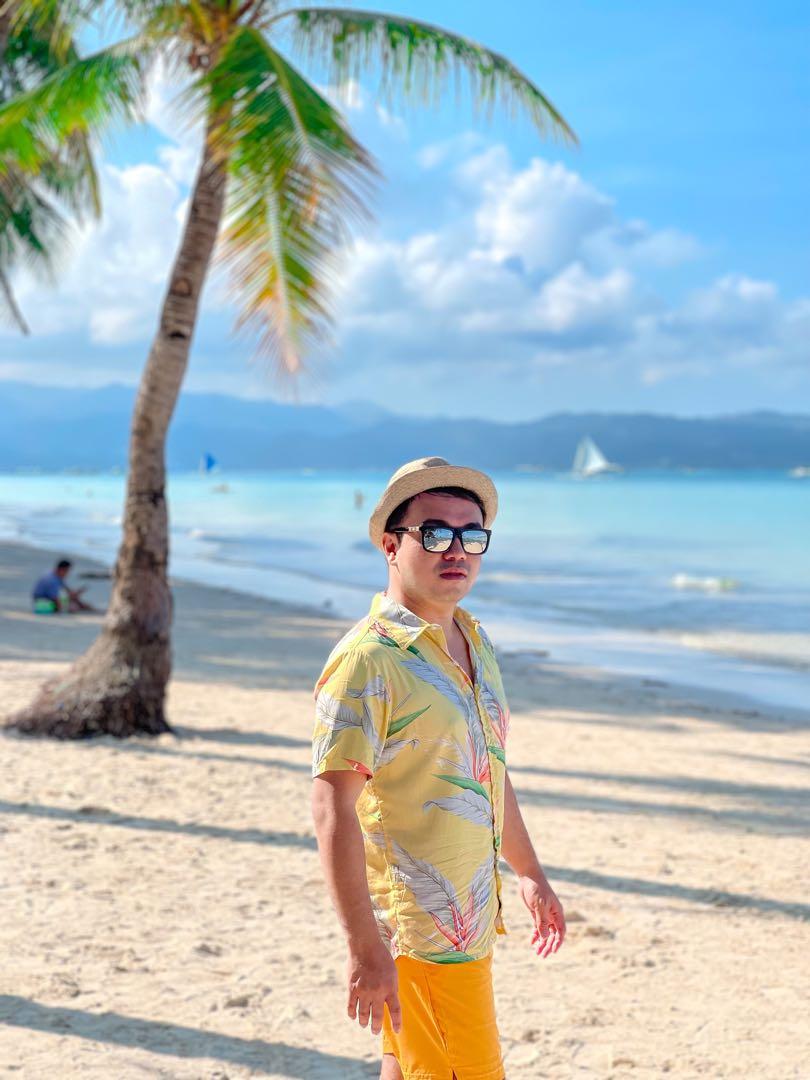 Summer Terno Outfit, Men's Fashion, Tops & Sets, Tshirts & Polo Shirts ...