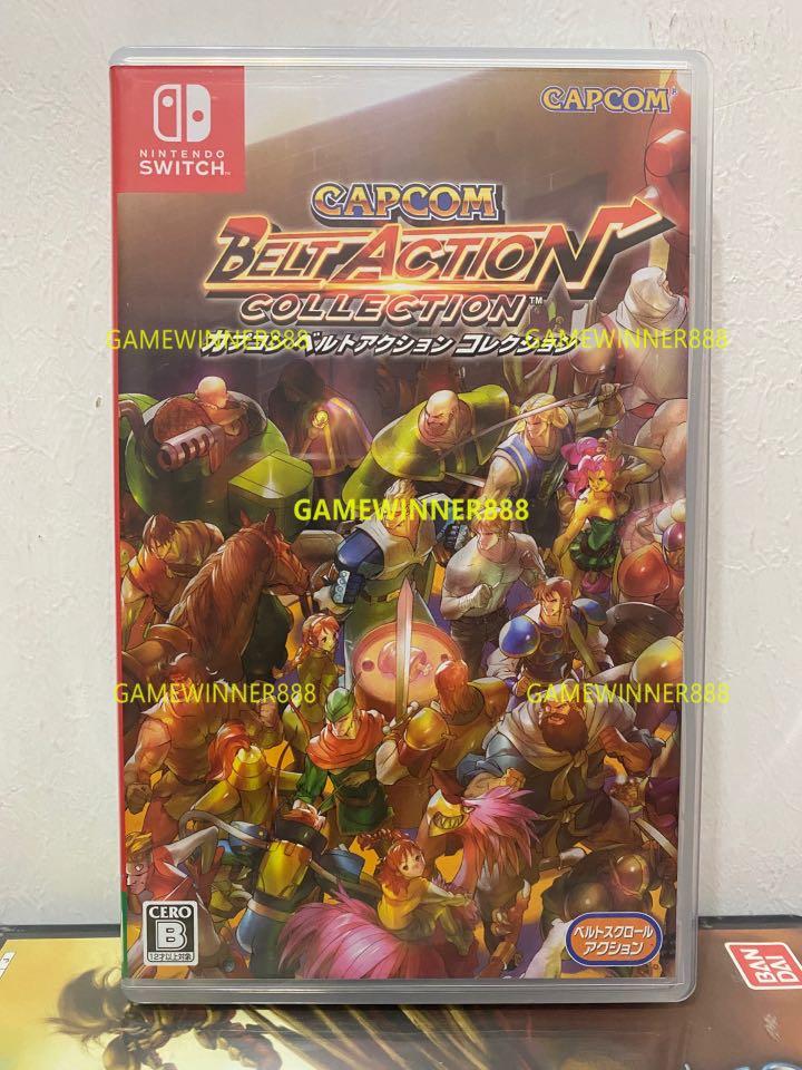 《今日快閃價》（中古二手）日版 Switch NS遊戲 卡普空 街機動作遊戲精選 Capcom Belt Action Collection ...