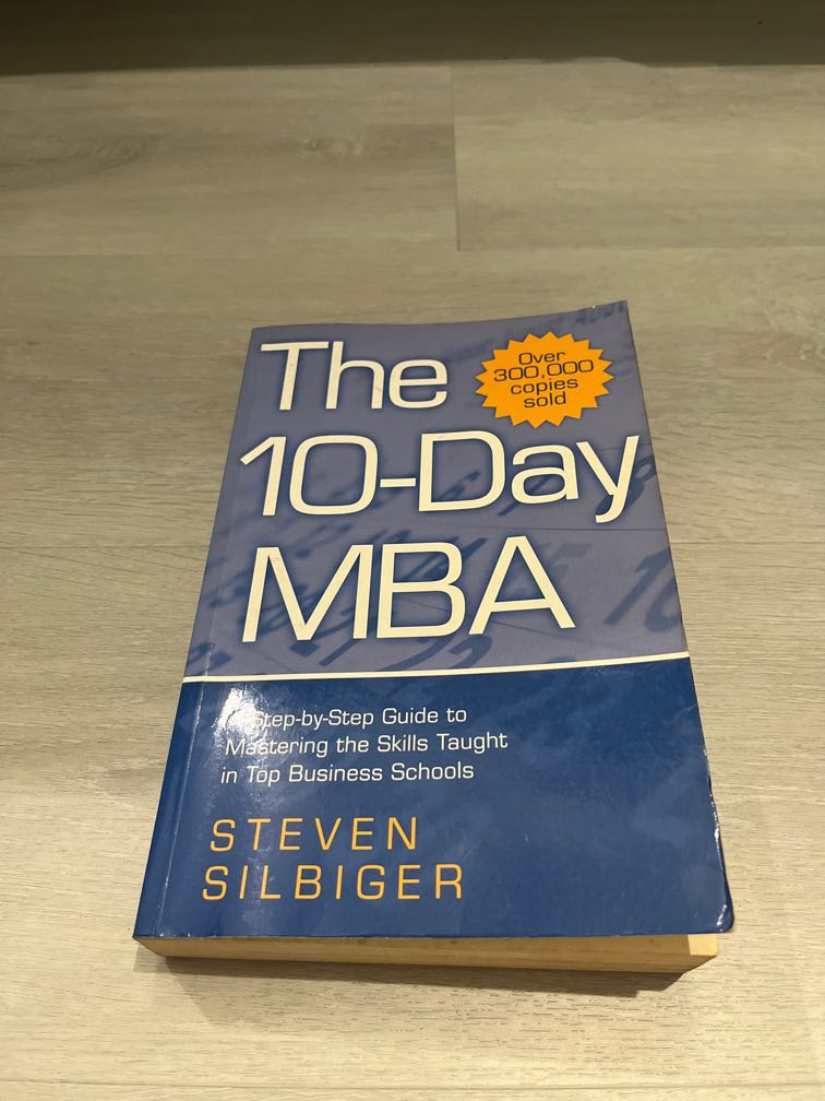 The 10-day MBA, Hobbies & Toys, Books & Magazines, Fiction & Non ...