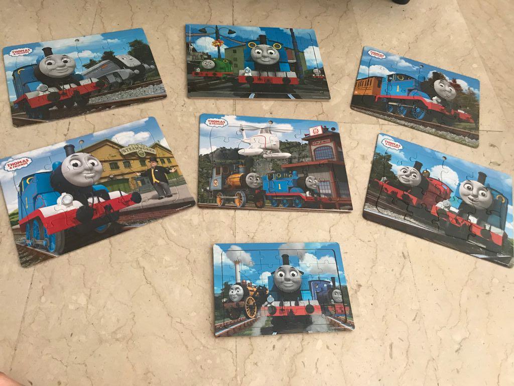 Thomas the train puzzle sets, Hobbies & Toys, Toys & Games on Carousell