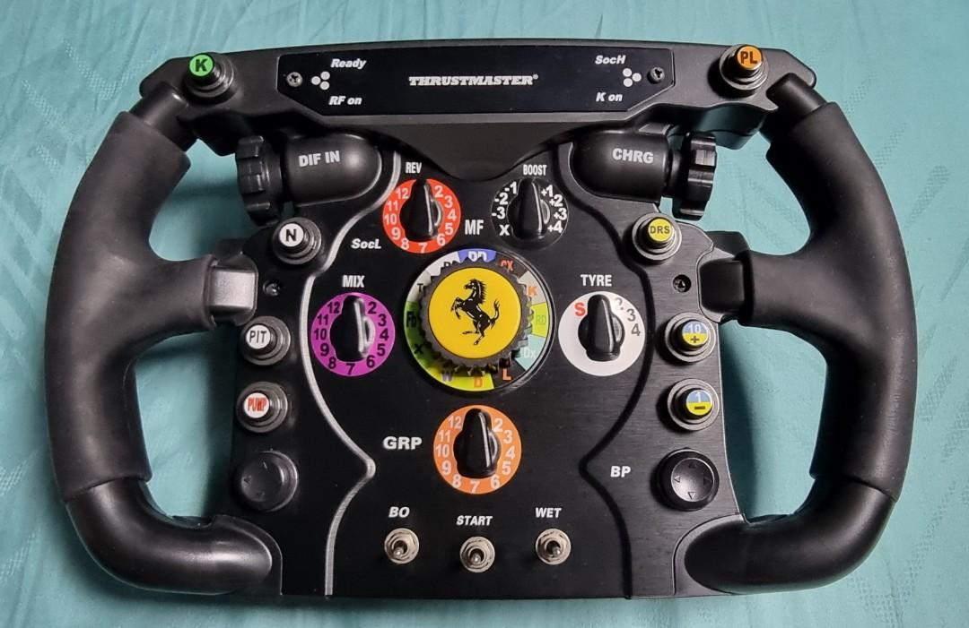 Thrustmaster Ferrari Wheel Add-On, Video Gaming, Gaming Accessories ...
