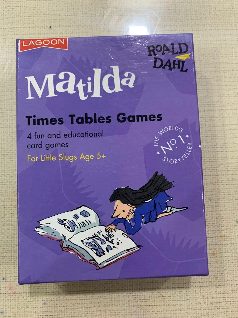 Times table card game, Hobbies & Toys, Toys & Games on Carousell