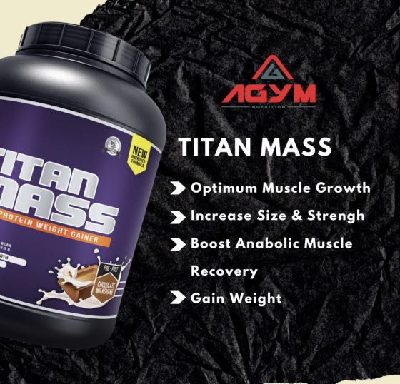 TITAN MASS, Health & Nutrition, Health Supplements, Sports & Fitness ...