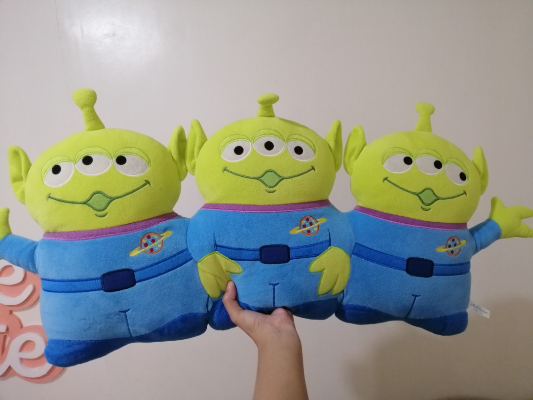 Toy story alien pillow, Hobbies & Toys, Memorabilia & Collectibles, Fan ...