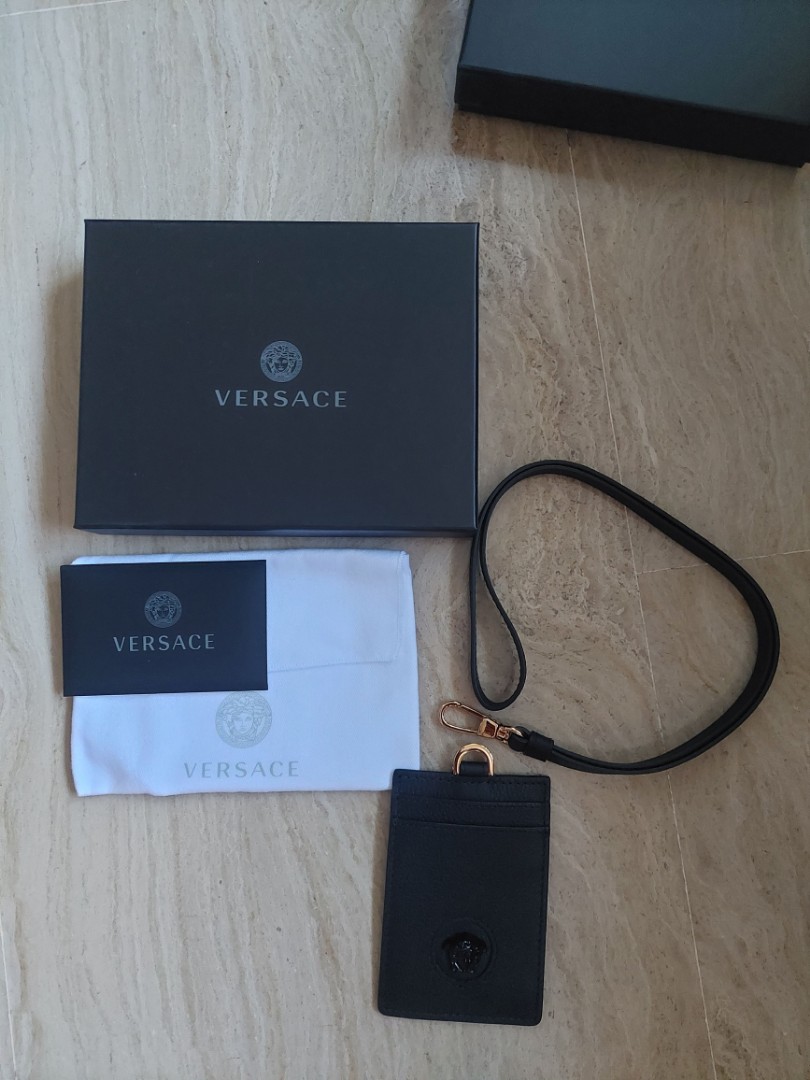 Versace medusa lanyard, Luxury, Accessories on Carousell